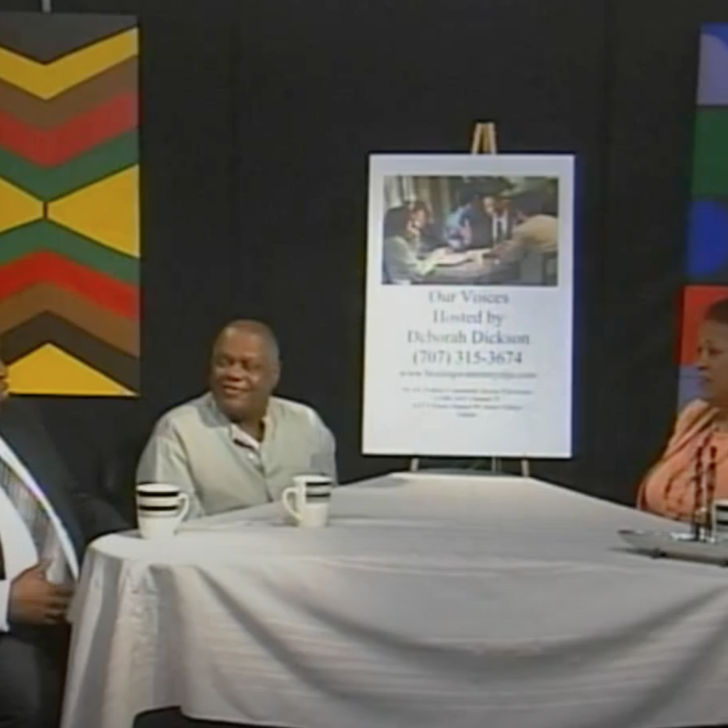 Our Voices Host Debora Dickson with Guest Paul Richardson & Leonard ...